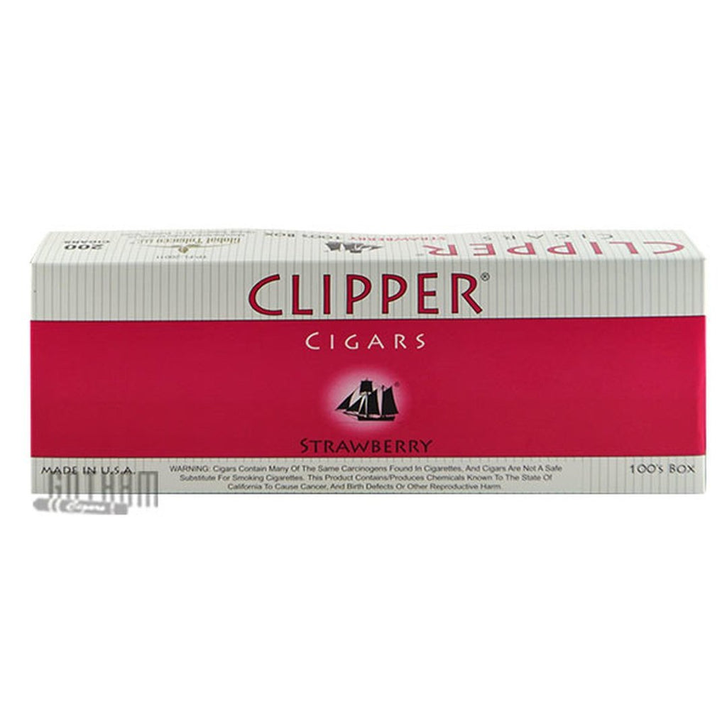 CLIPPER CIGARS CHERRY 100 BOX | Gazaly Trading