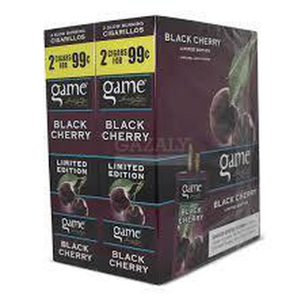 GAME CIGARILLO 2/.99 BLACK CHERRY | Gazaly Trading