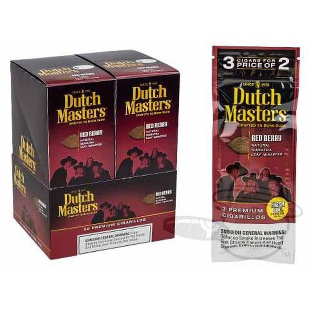 DUTCH MASTER 3 FOR 2 RED BERRY | Gazaly Trading